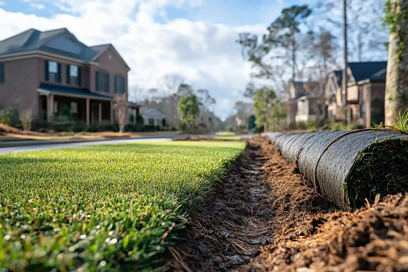 Sod Installation in Raleigh, NC | Design. Install. Maintain.